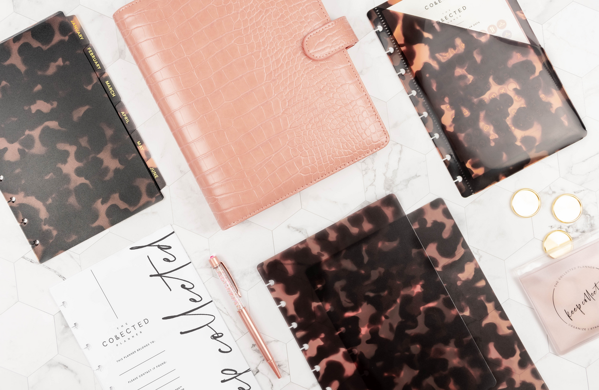 The Collected Planner | Half Letter Planner Inserts, Dividers and Disc